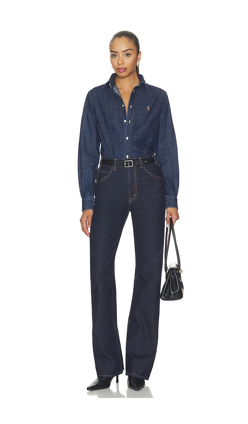 POLO RALPH LAUREN Polo Ralph Lauren Denim Collared Sport Shirt